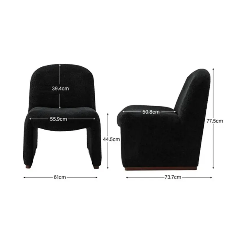 Buy Sable Armless chair with 4 months EMI in UAE